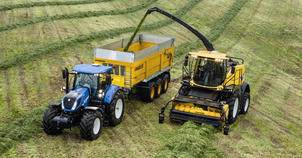 New Holland présente l'ensileuse FR920 Forage Cruiser