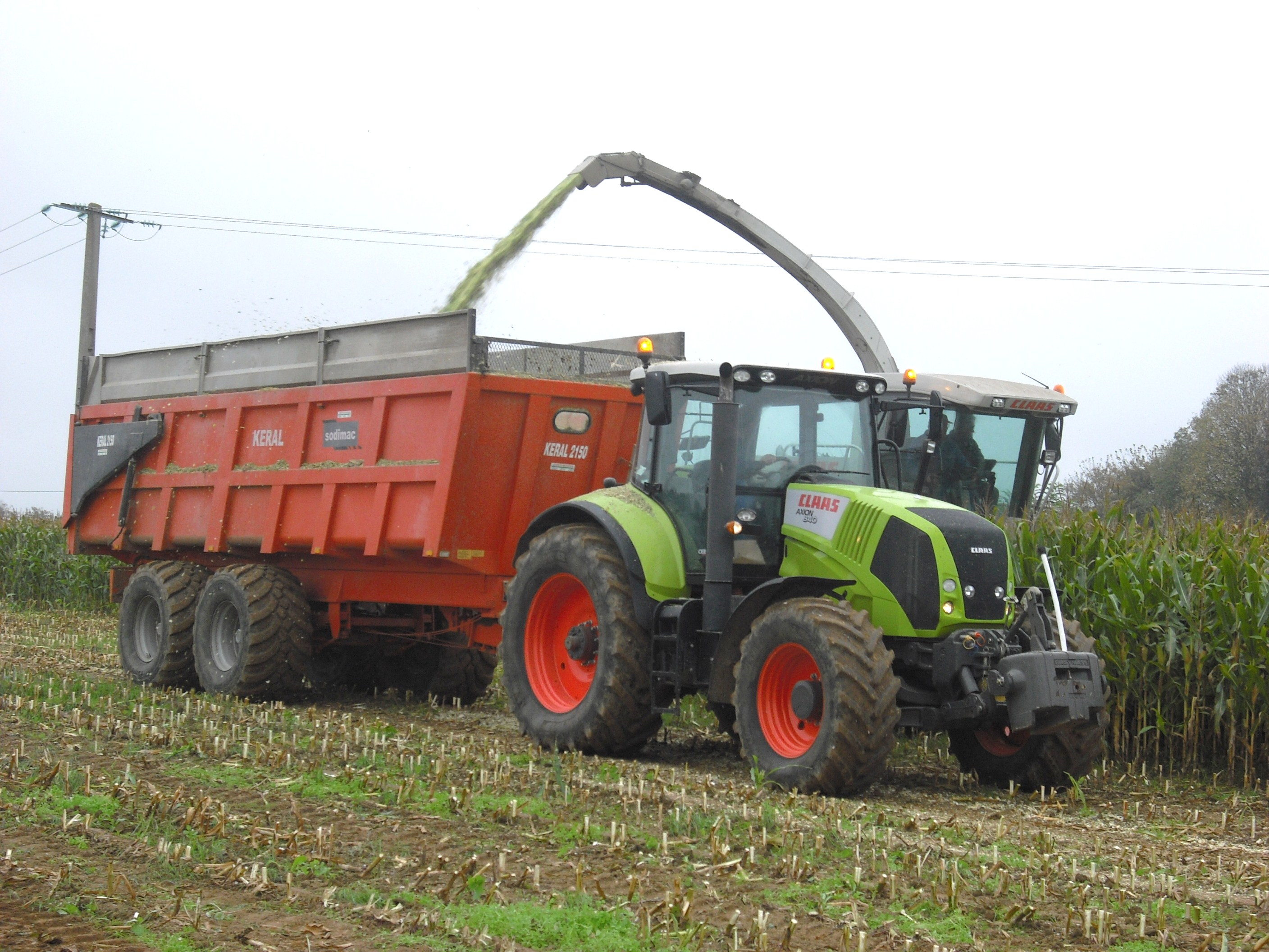 Avis Axion 840 Cebis/CIS de la marque Claas - Tracteurs agricoles